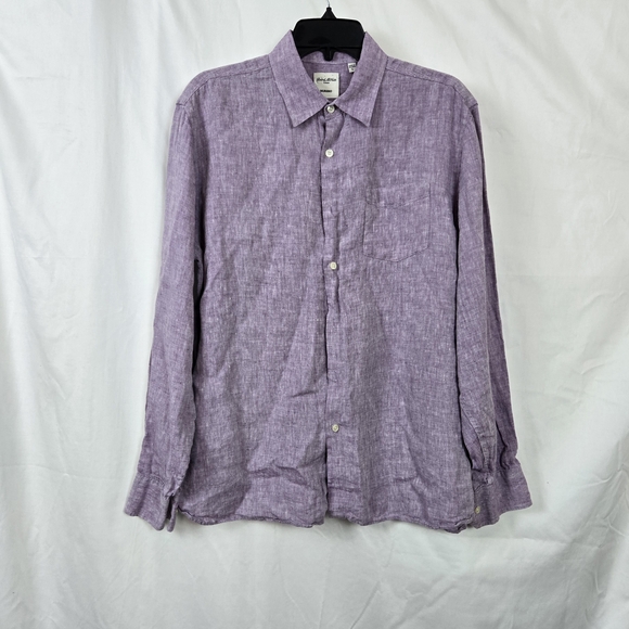 Murano | Shirts | Murano Baird Mcnutt Mens Lilac Long Sleeve Preppy ...